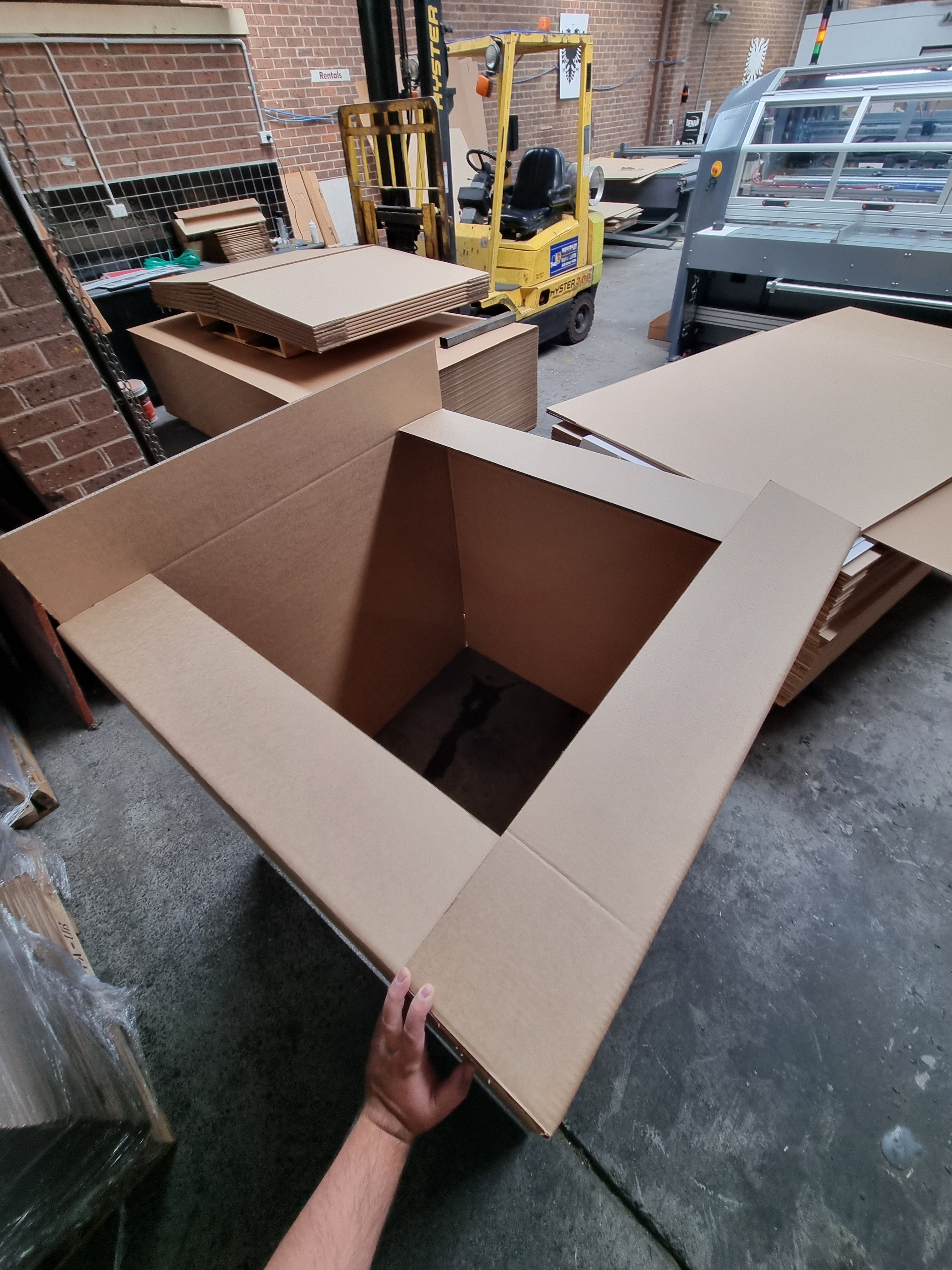 HD - Pallet Box – 1150 x 1150 x 900mm High (Internal size) (200mm Shor – JetBox