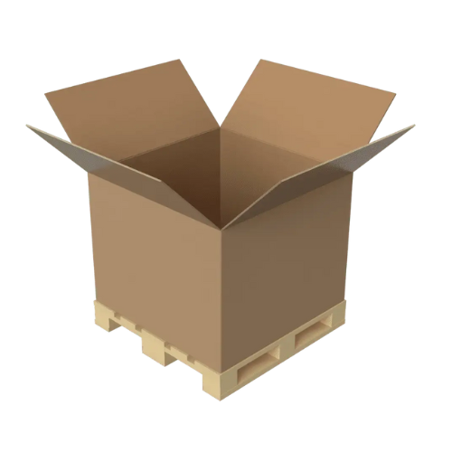 Pallet Boxes – 1160 x 1160 x 800mm (1, 5, 25, or 50) Open 1 End (Inter ...